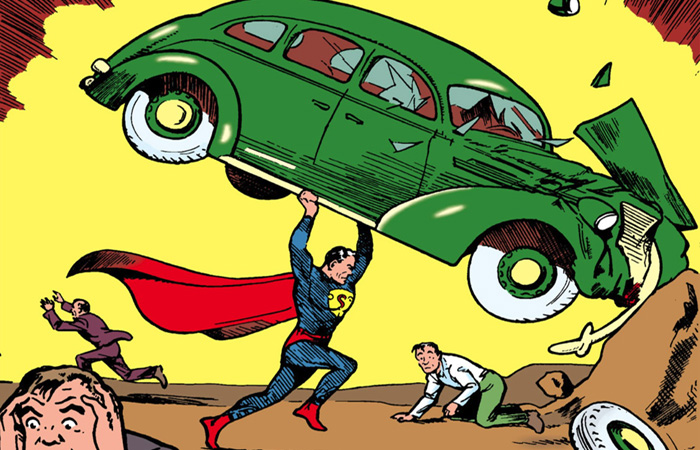 Joe Shuster - Illustration History